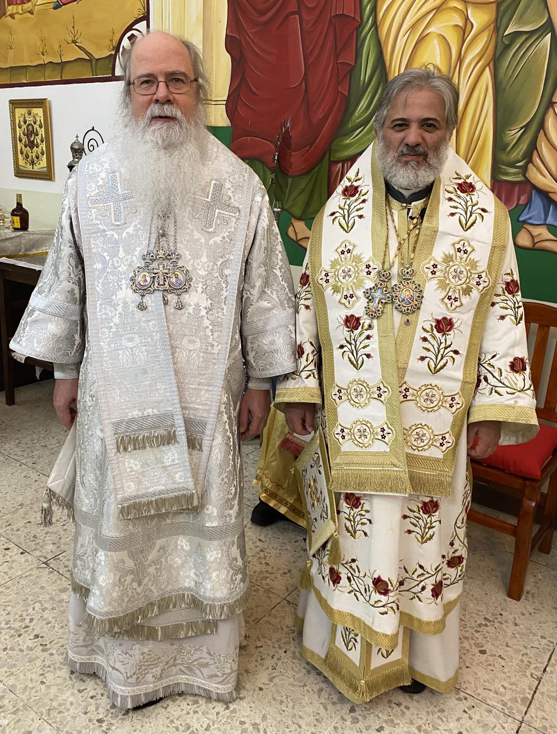 S. E. Metropolita Ignacio concelebró la Divina Liturgia, invitado por S ...