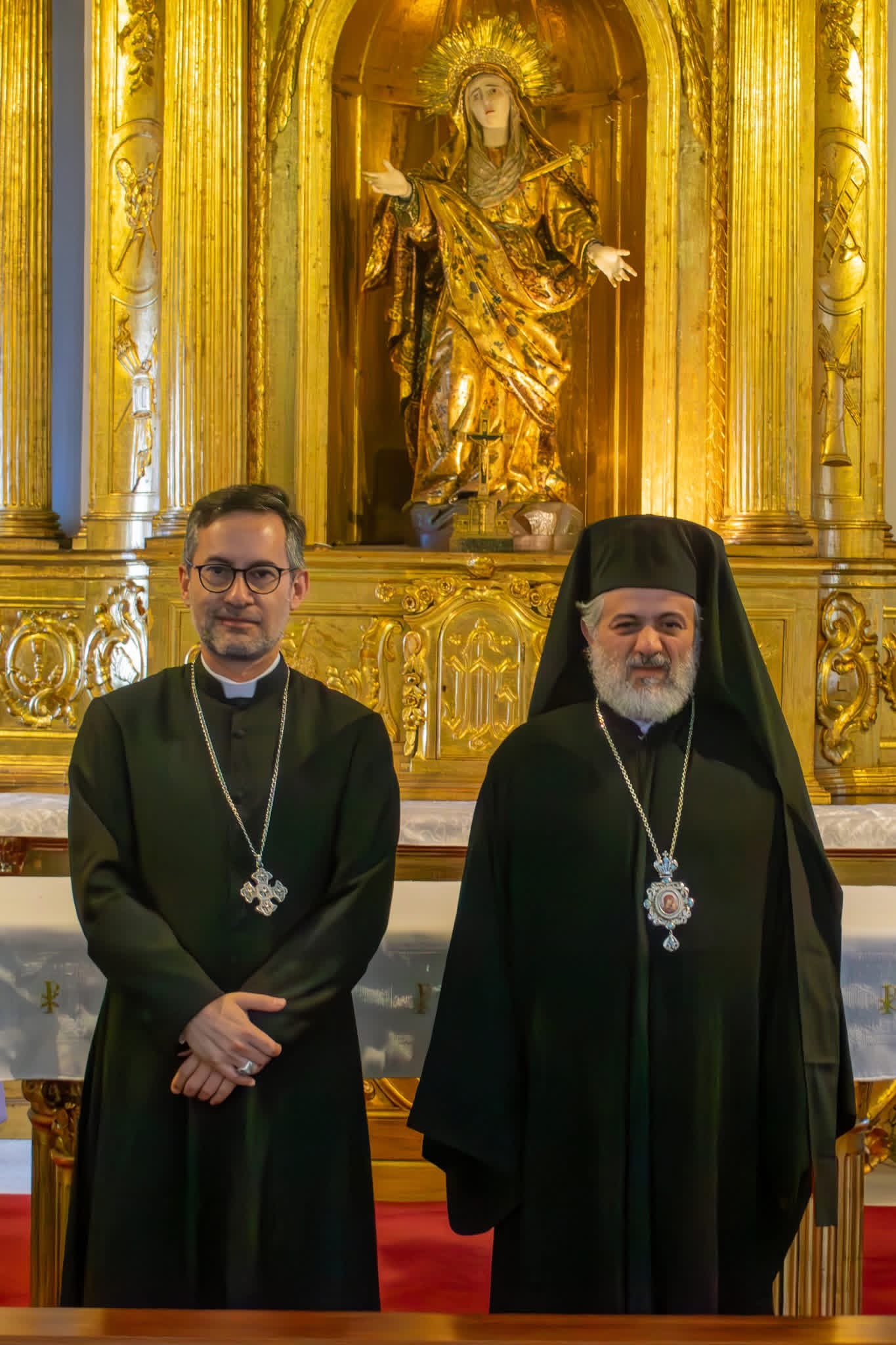 S. E. Metropolita Ignacio se reunió con S. E. Monseñor Tulio Omar ...
