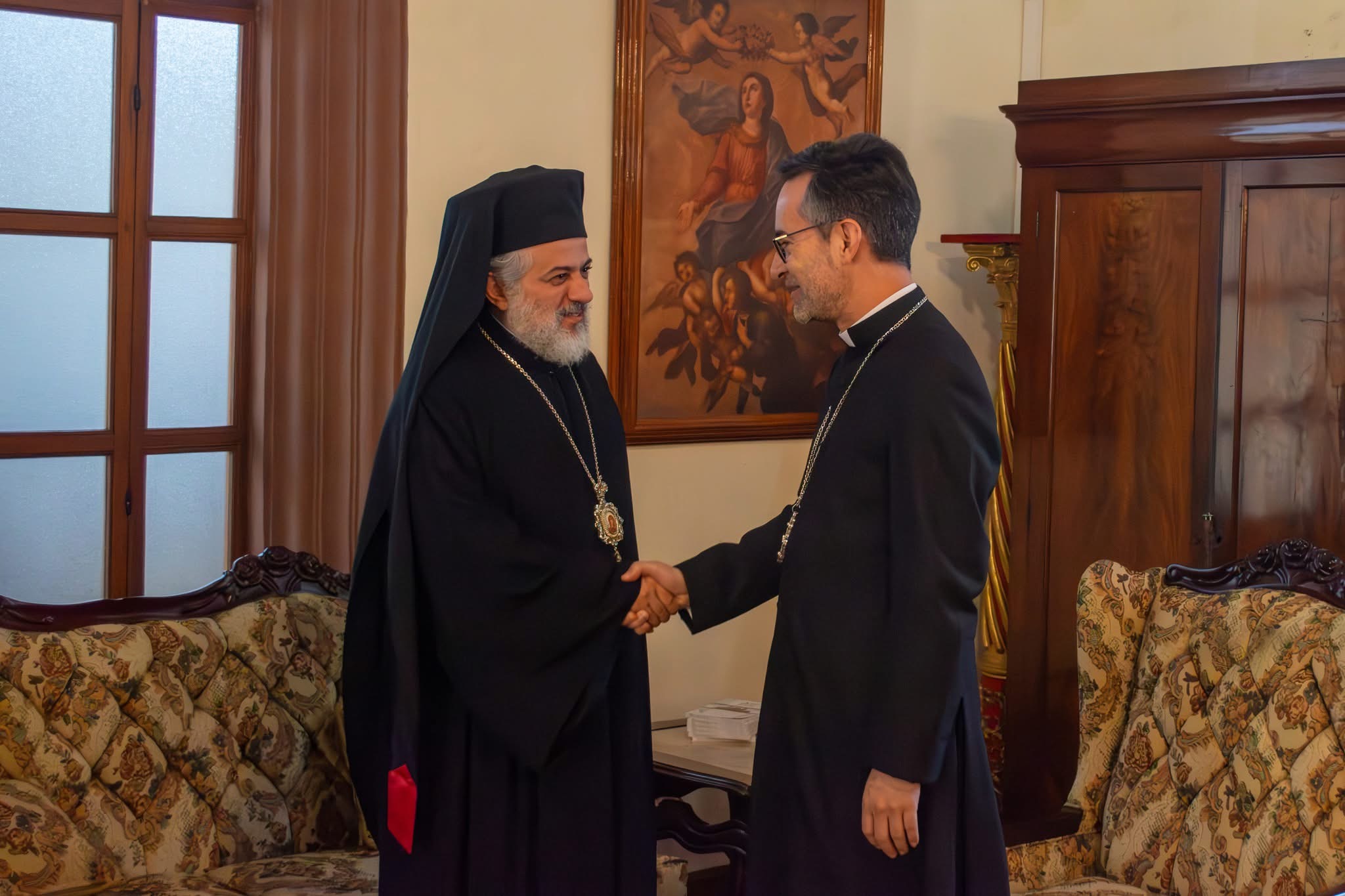 S. E. Metropolita Ignacio se reunió con S. E. Monseñor Tulio Omar ...