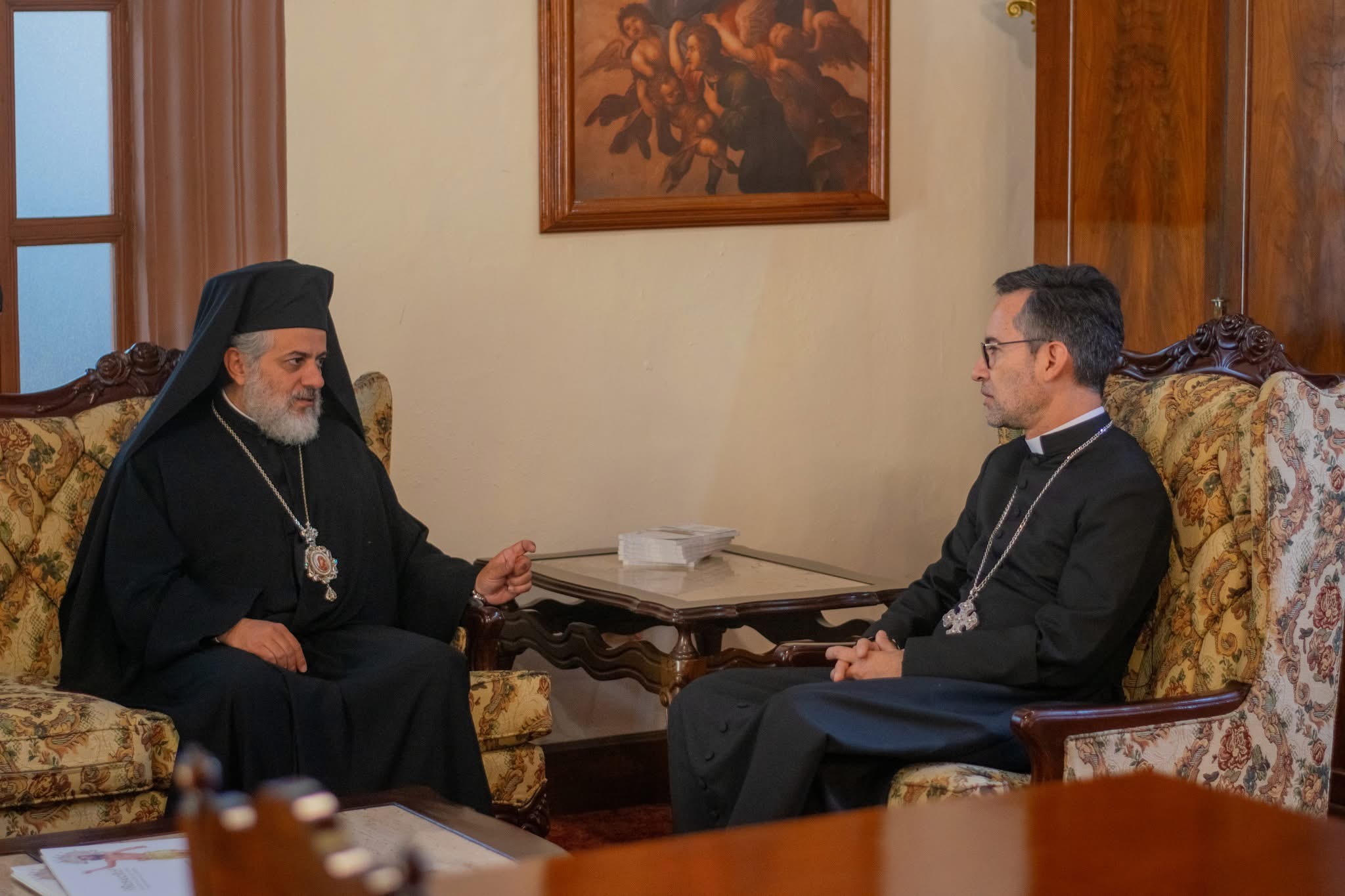 S. E. Metropolita Ignacio se reunió con S. E. Monseñor Tulio Omar ...