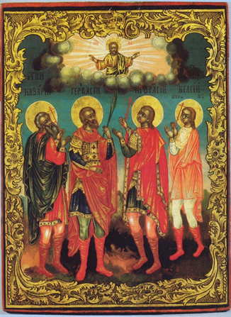 Mártires Nazario, Gervasio, Protasio y Celso de Milán – Iglesia ...