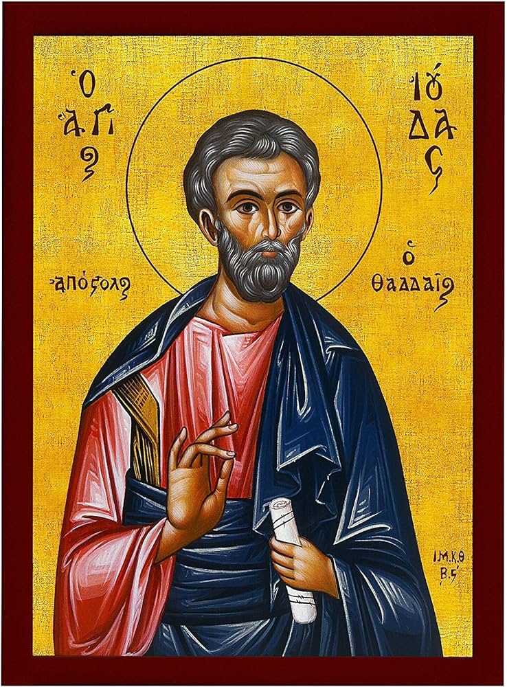 Apóstol Judas (Tadeo); San Paisio el Grande – Iglesia Ortodoxa Antioquena