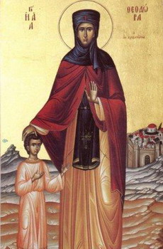 Santa Teodora de Alejandría; san Eufrosino el Cocinero – Iglesia ...